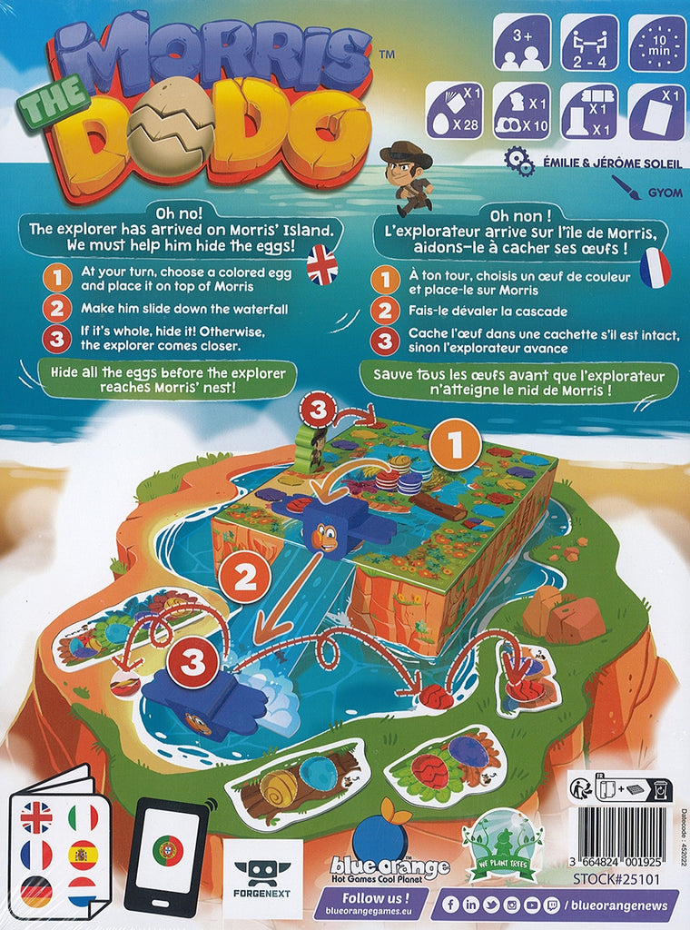 Acheter Morris The Dodo - Blue Orange - Jeu de société – ludijeux