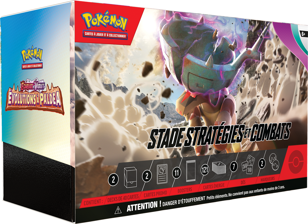 Acheter - Pokémon : Build&Battle Stadium EV02 Évolution à Paldéa – ludijeux