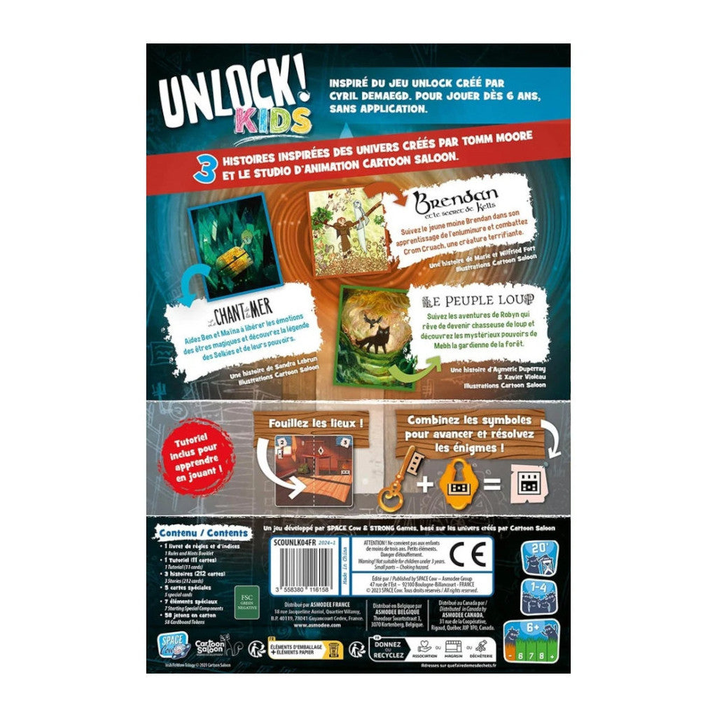 Acheter - Unlock! Kids - Histoires de l’Île d’Emeraude – ludijeux