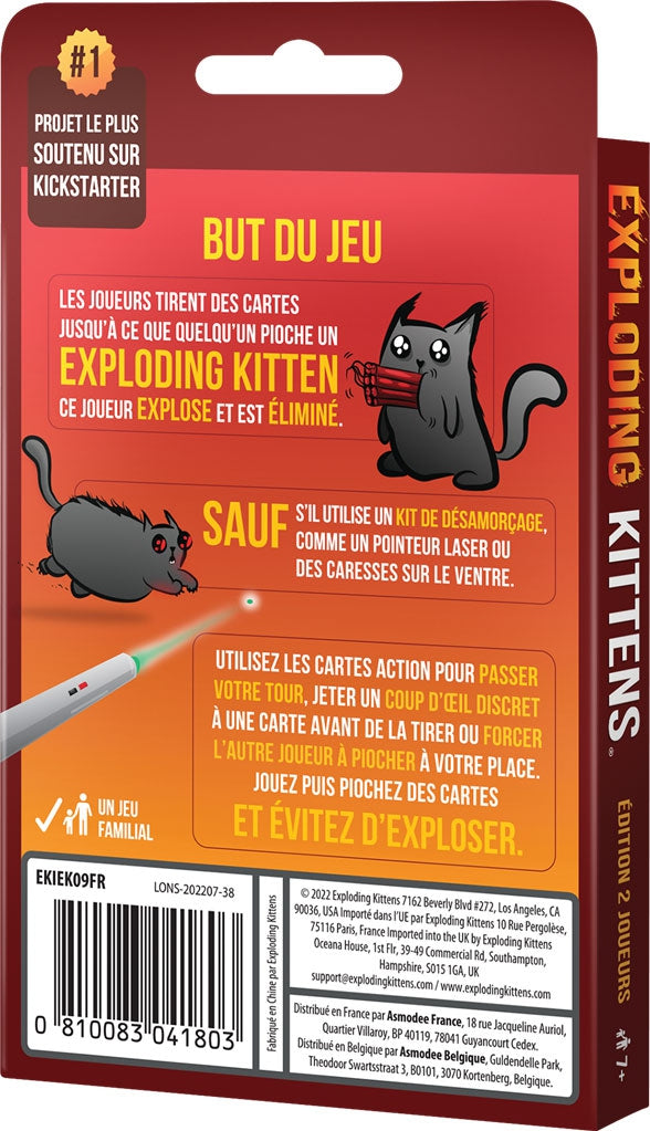 Acheter Exploding Kittens - Jeu de société – ludijeux