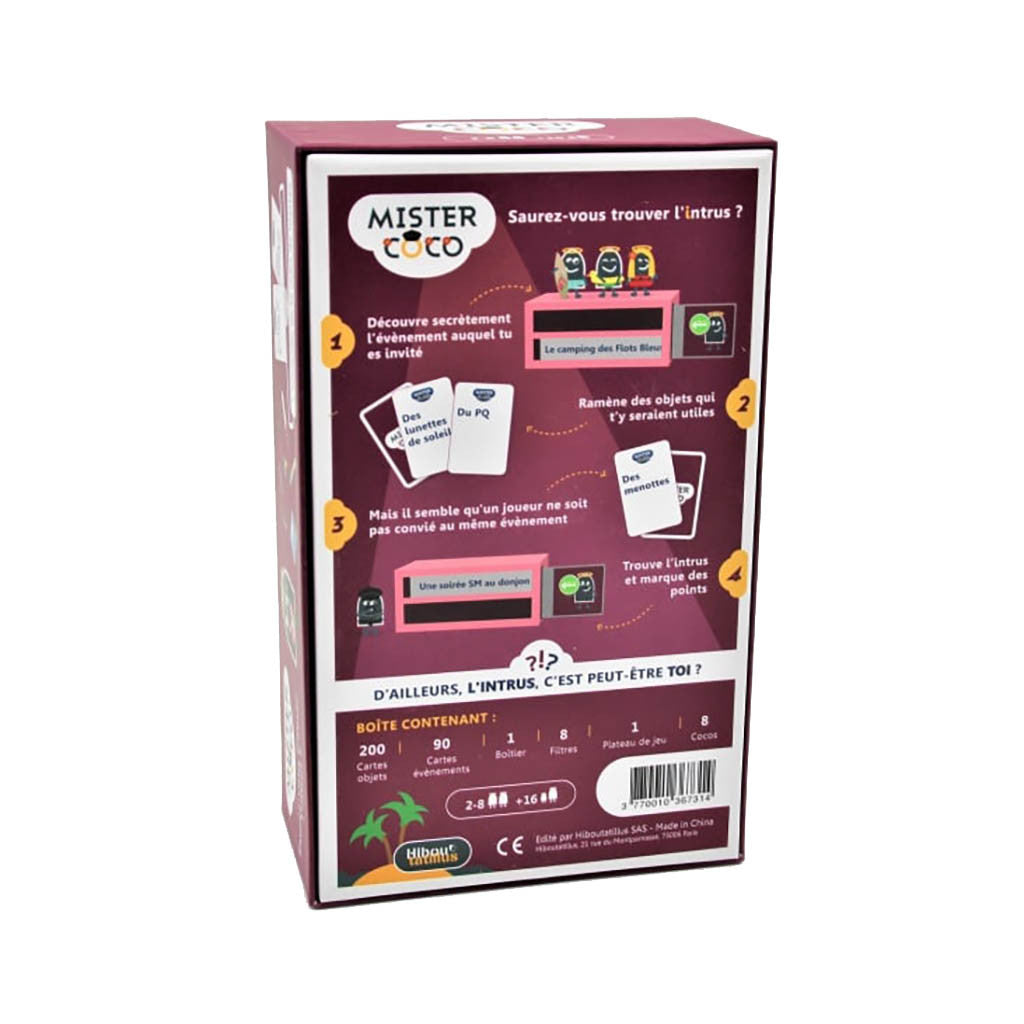 Acheter Mister Coco - Jeux de société – ludijeux