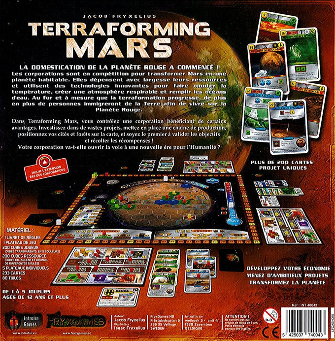 Acheter Terraforming Mars - Jeu de société - Intrafin – ludijeux